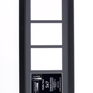 5x7 - 3 4 5 6 7 8 9 Opening Black Picture Frame With Multi Opening ...