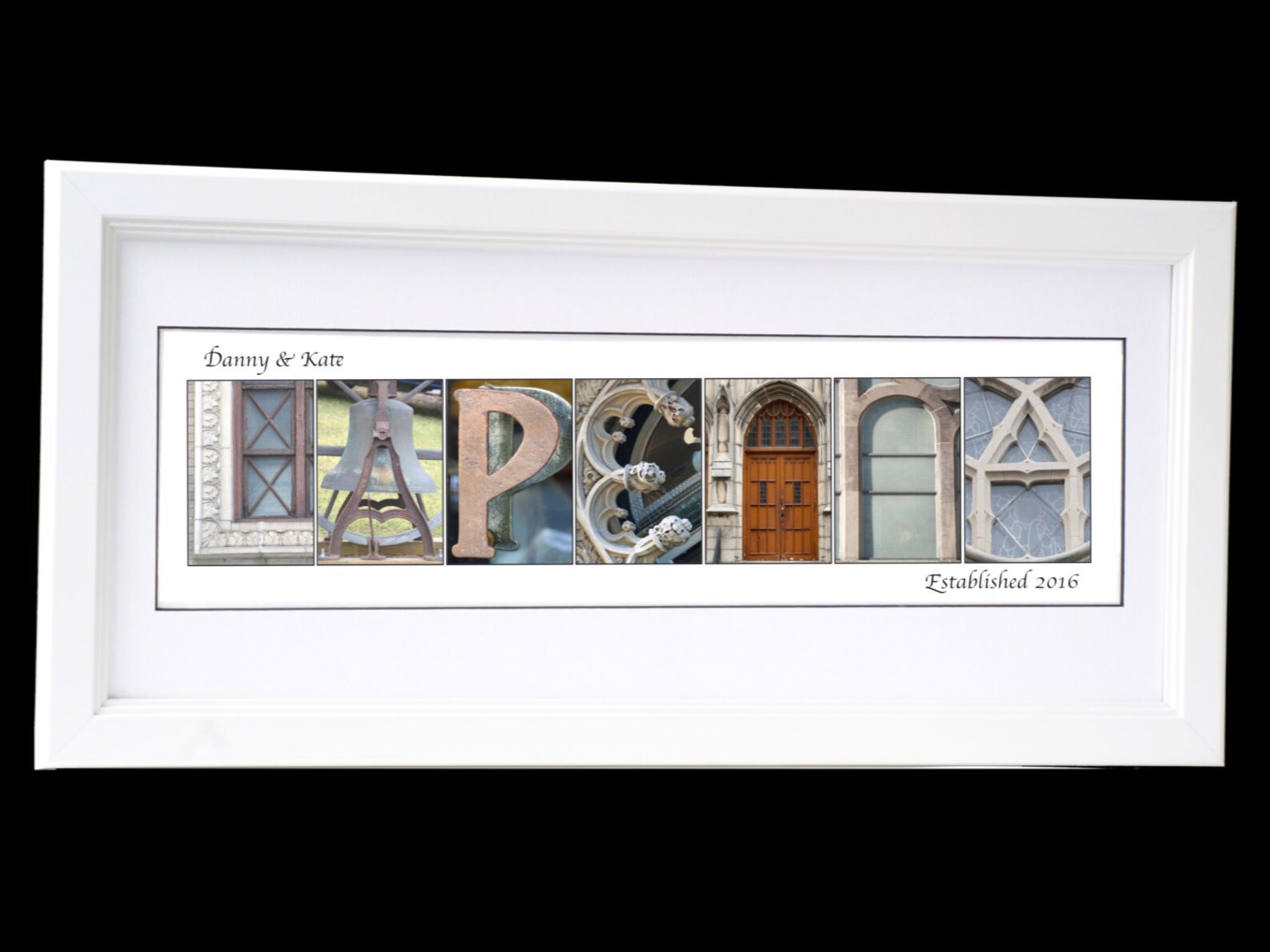 Wall Art Name Sign Created With Original Letter Art Alphabet ...