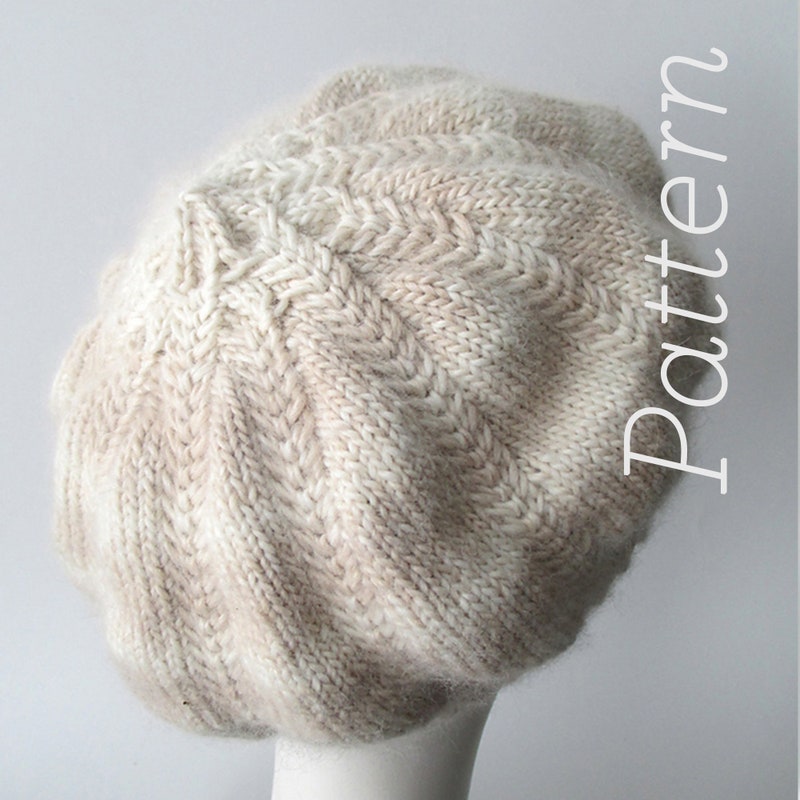 Knitted Tam Hat - Etsy