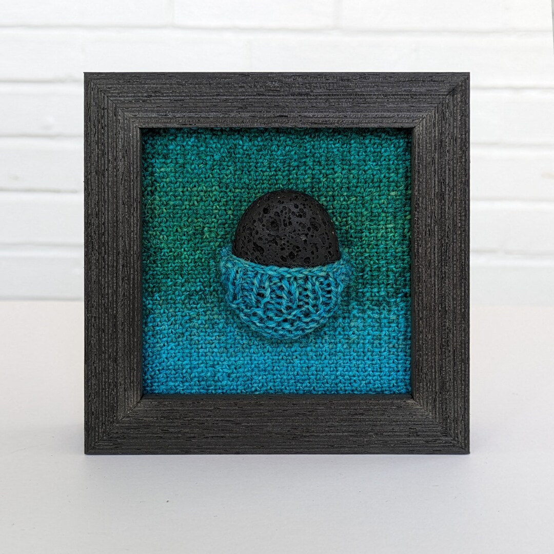 Basalt Palm Stone Pocket - Etsy