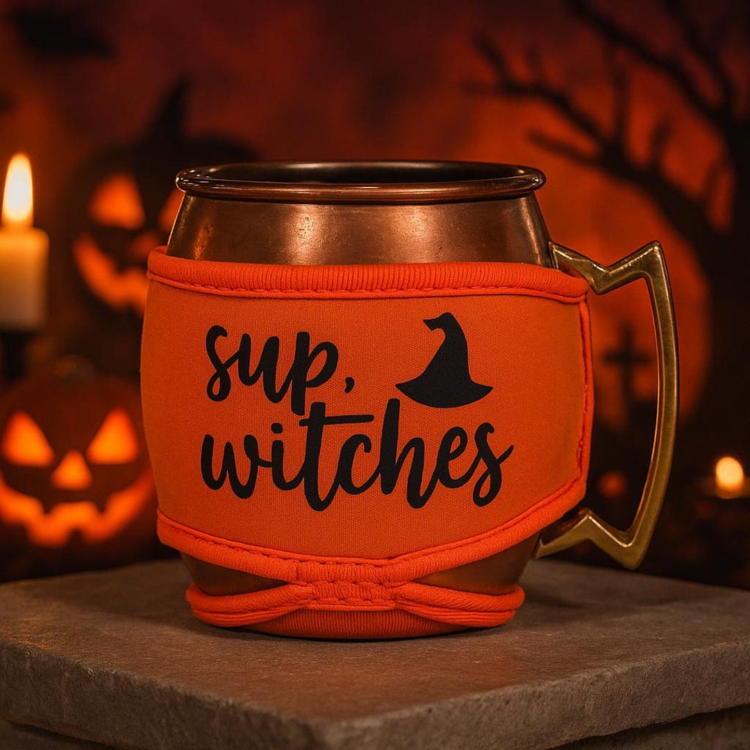 Sup, Witches Mugkini™: Neoprene Drink Wrap - Etsy
