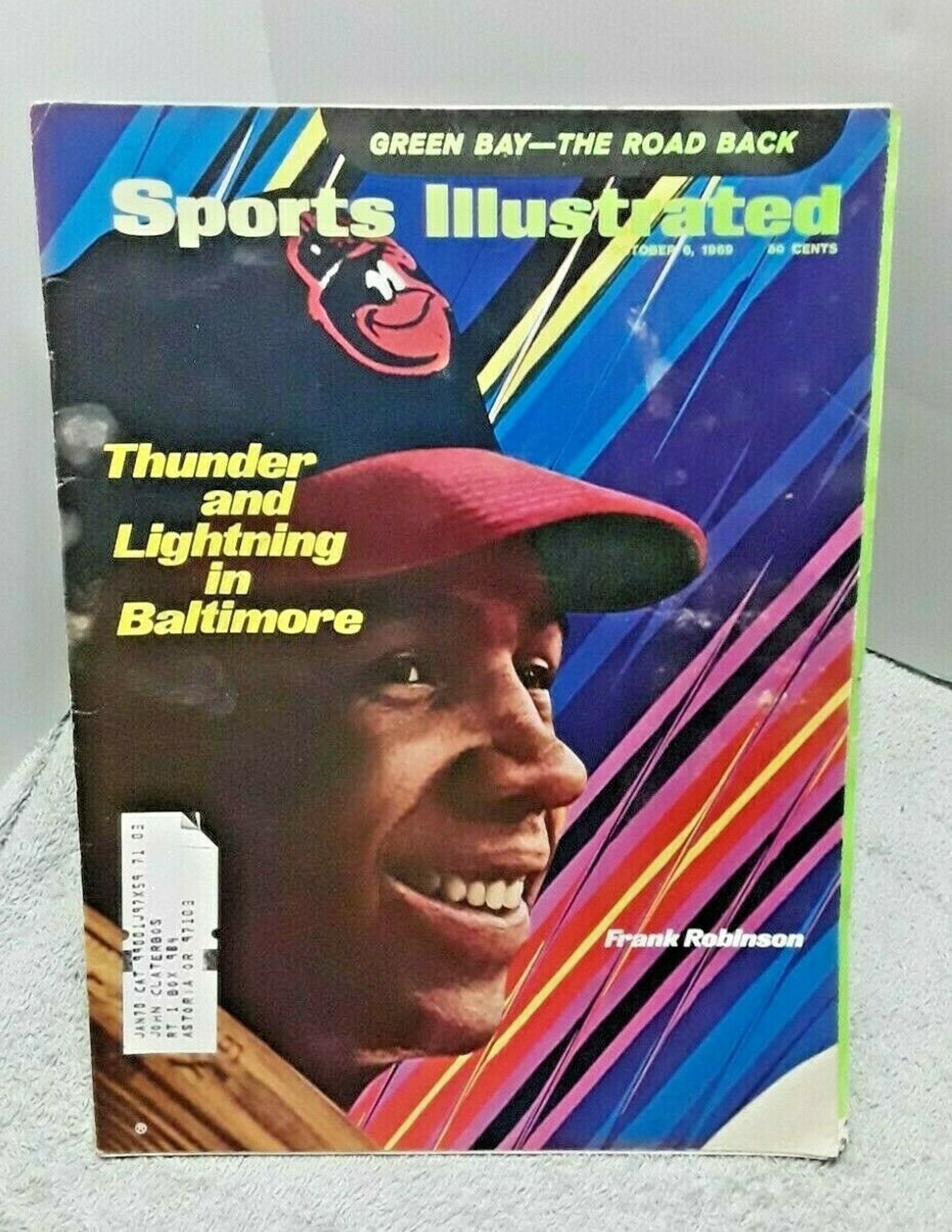 Sports Illustrated October 6 1969 Frank Robinson Baltimore - Etsy