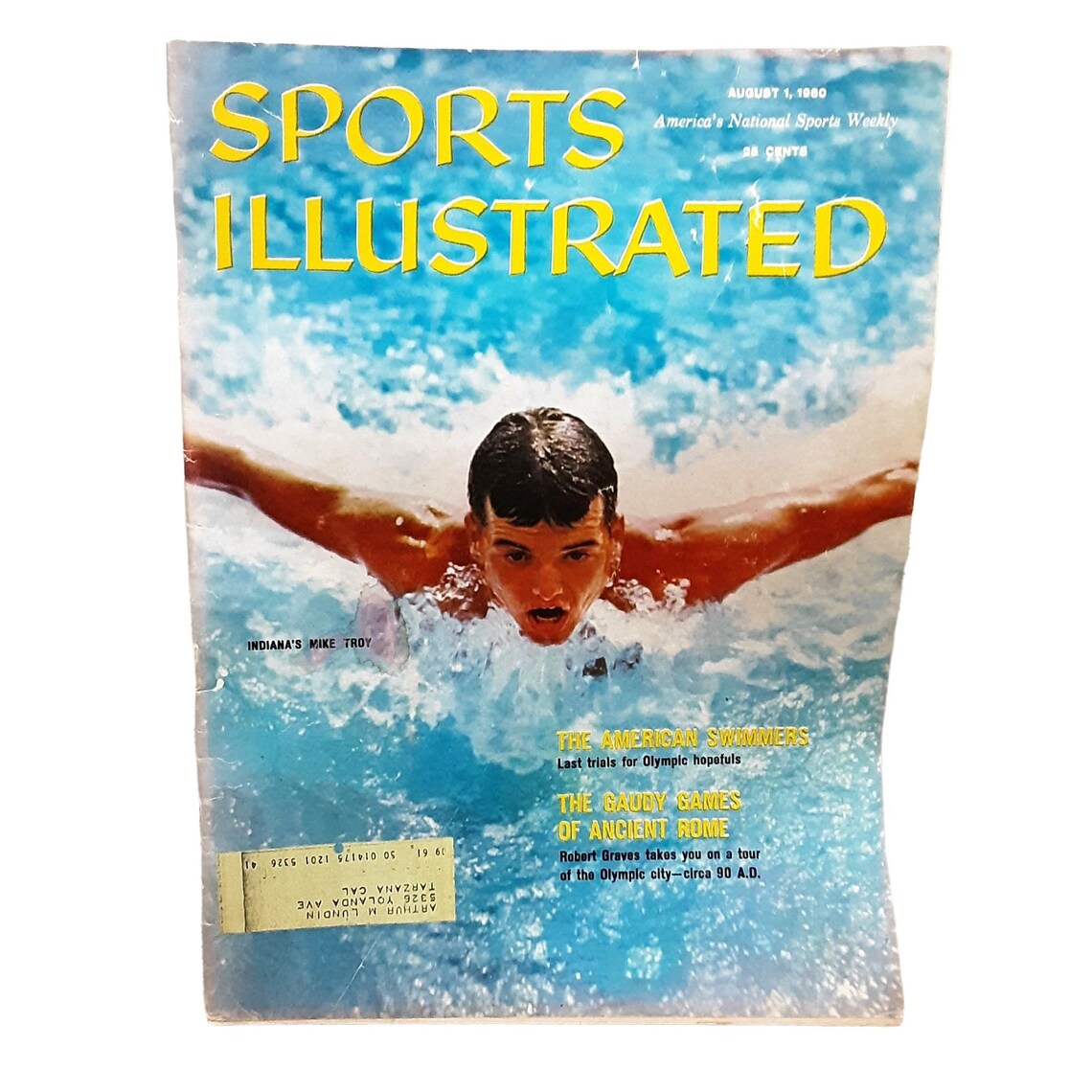 Sports Illustrated August 1 1960 Indiana Hoosiers Mike Troy Arnold ...