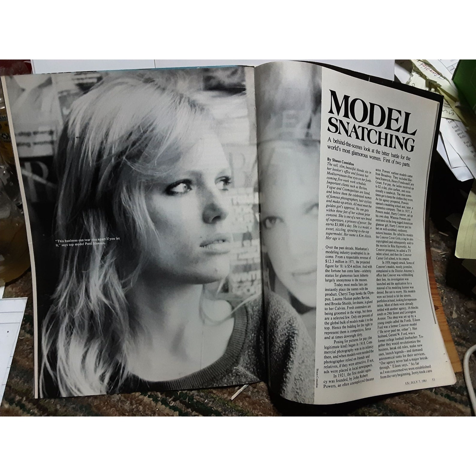 US Magazine July 1981 Victoria Principal Margot Kidder - Etsy