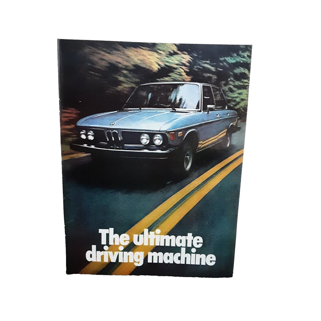 1975 1976 BWM Ultimate Driving Machine Original Vintage Print Ad - Etsy