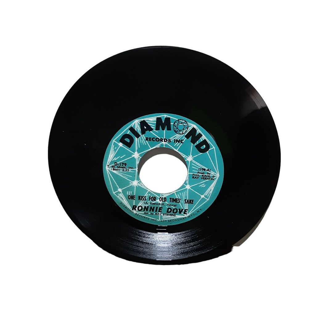 Ronnie Dove 45 Rpm Record One Kiss for Old Times Sake 1965 - Etsy