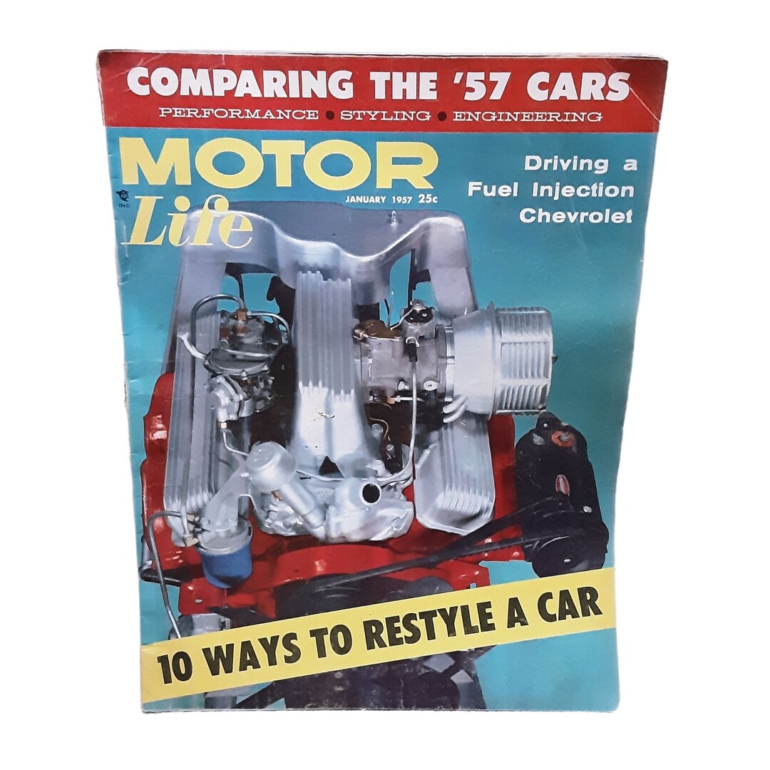 Motor Life Magazine January 1957 Comparing the 1957 Cars - Etsy