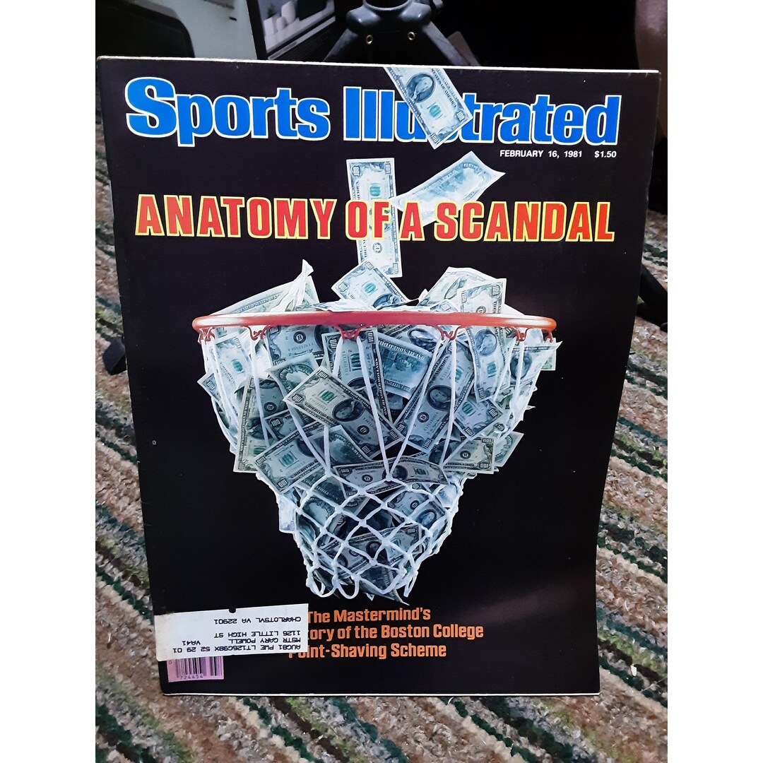 Sports Illustrated February 1981 Vintage Magazine Boston College Point ...