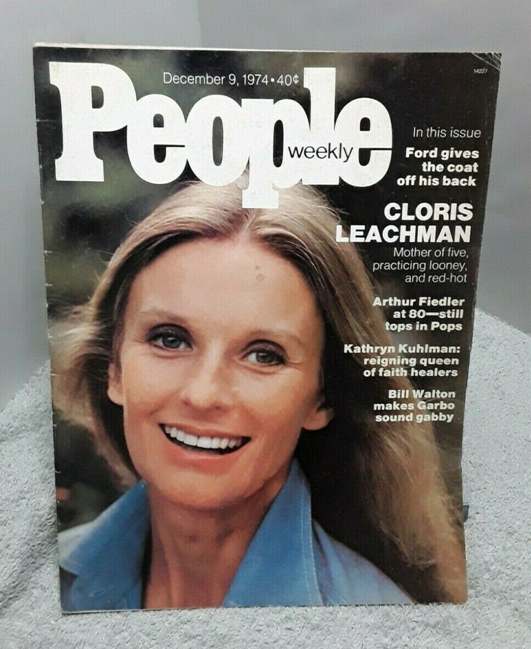 People Weekly Magazine December 9 1974 Cloris Leachman Bill - Etsy