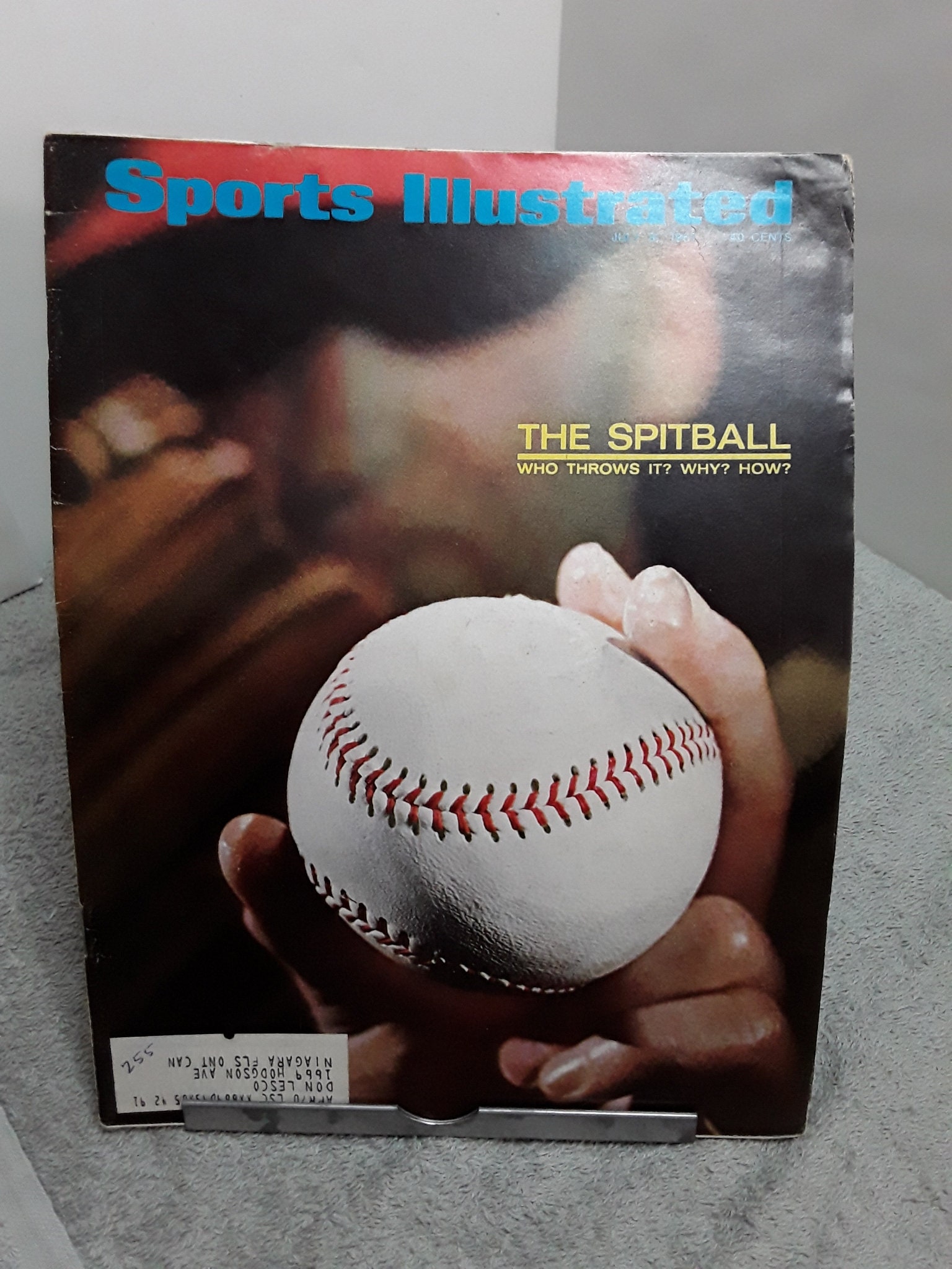 Sports Illustrated July 1967 Spitball Who Throws It Why and - Etsy