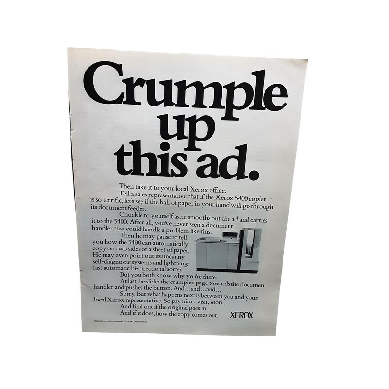Xerox - Etsy