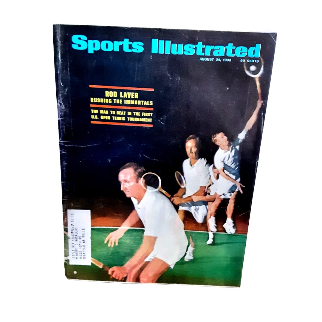Sports Illustrated August 26 1968 Rod Laver US Open Joe Namath Jets - Etsy