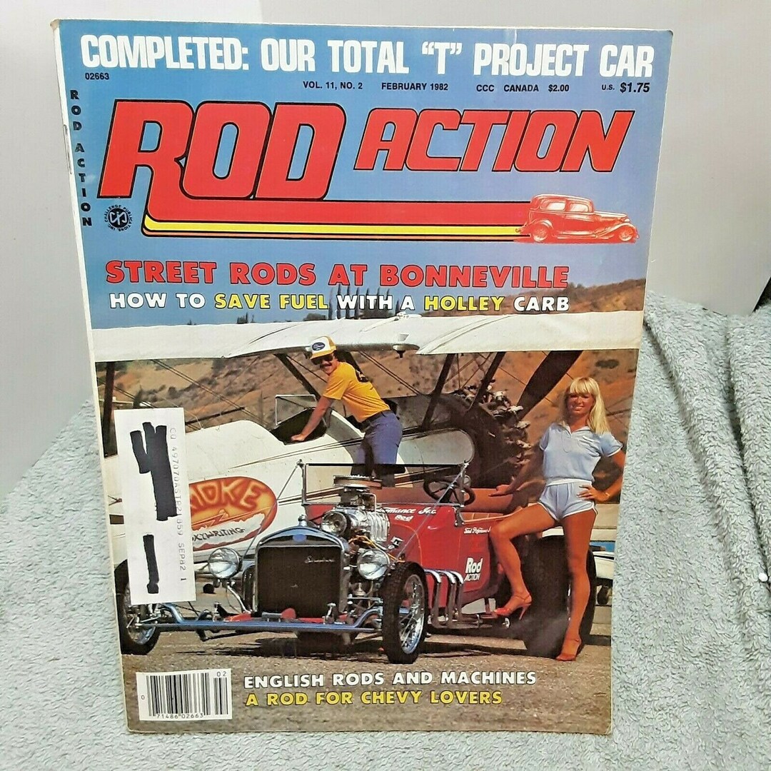 Rod Action Magazine February 1982 - Etsy