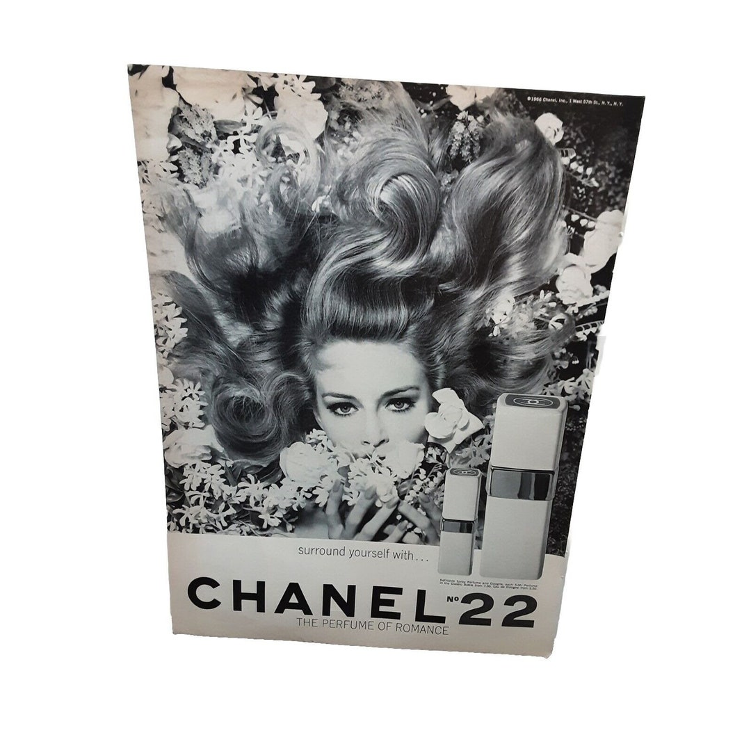 1966 Chanel Cologne Perfume Lot of 3 Vintage Print Ad - Etsy