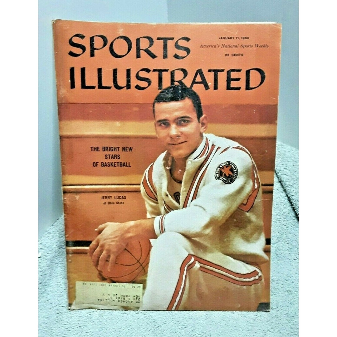 Sports Illustrated January 11 1960 Jerry Lucas Ohio State Basketball - Etsy