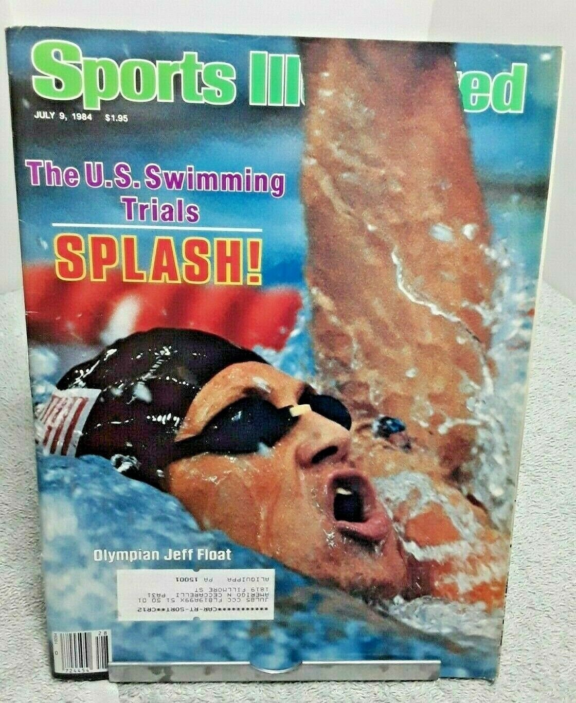 Sports Illustrated July 1984 Jeff Float US Olympic Swimming - Etsy