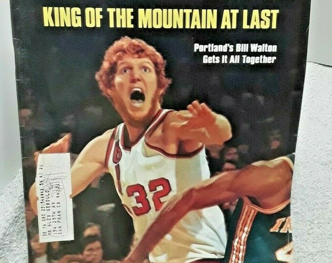 Sports Illustrated December 13 1976 Bill Walton Portland Trailblazers ...