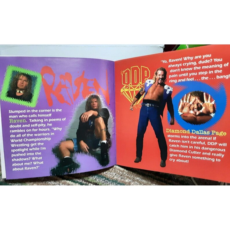 1999 WCW World Championship Wrestling Battling Brawlers NWO Sting Macho ...