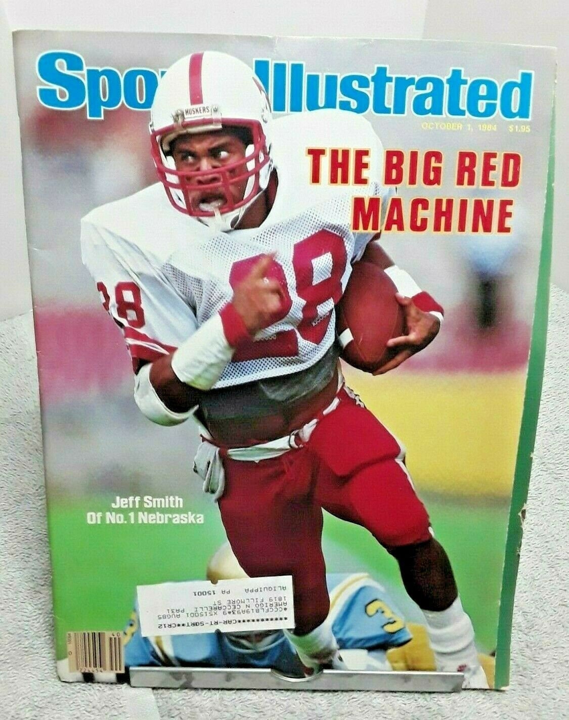 Sports Illustrated October 1984 Jeff Smith Nebraska UCLA Football 49ers ...