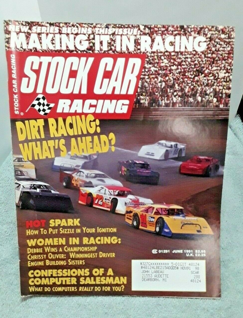 Stock Car Racing Magazine June 1991 - Etsy