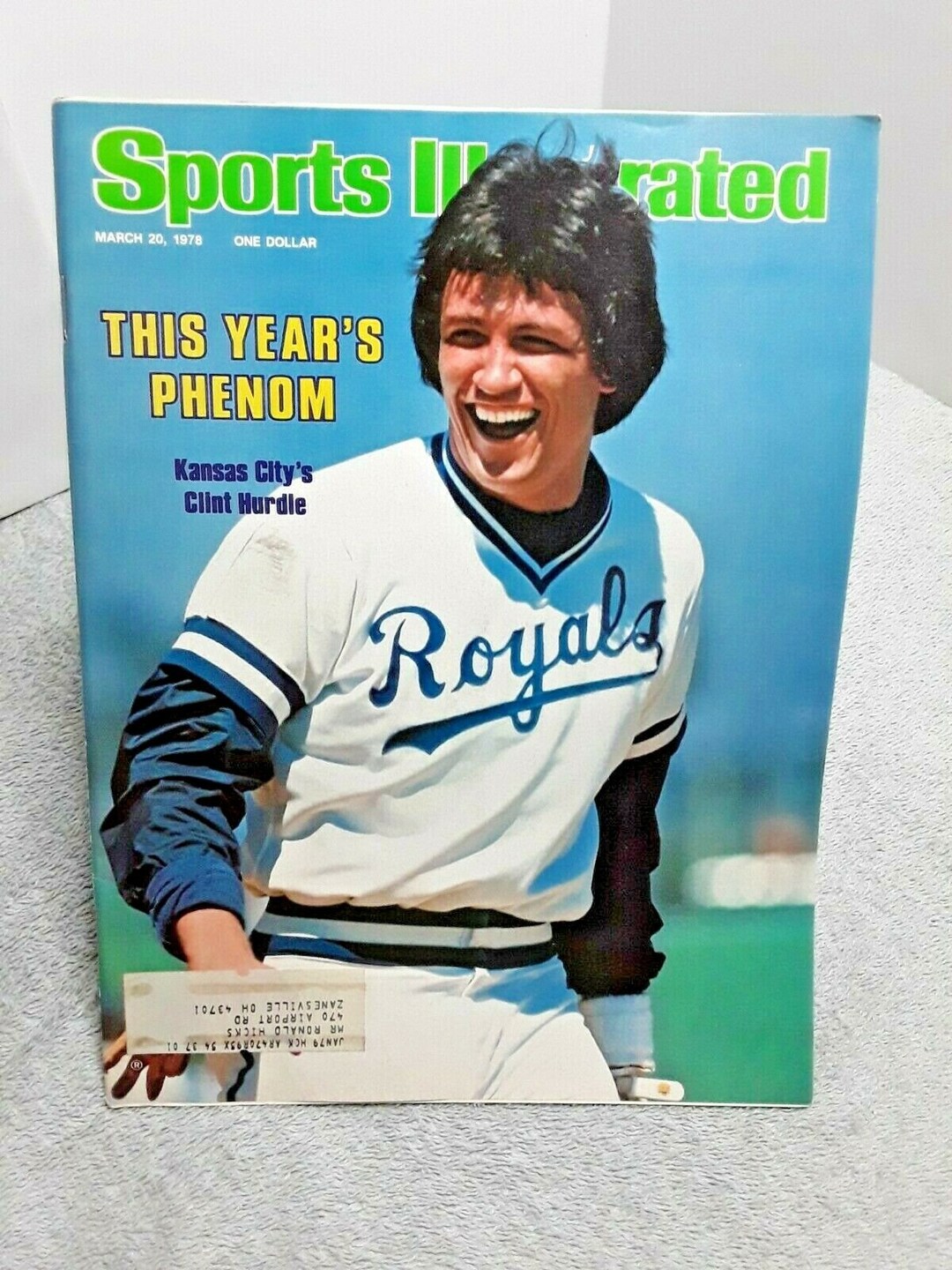 Sports Illustrated March 1978 Clint Hurdle Kansas City Royals Baseball ...