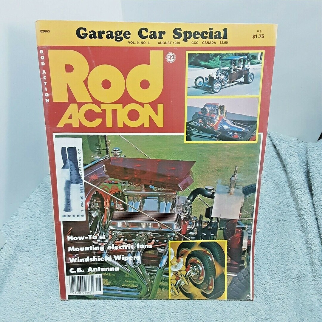 Rod Action Magazine August 1980 Cars - Etsy