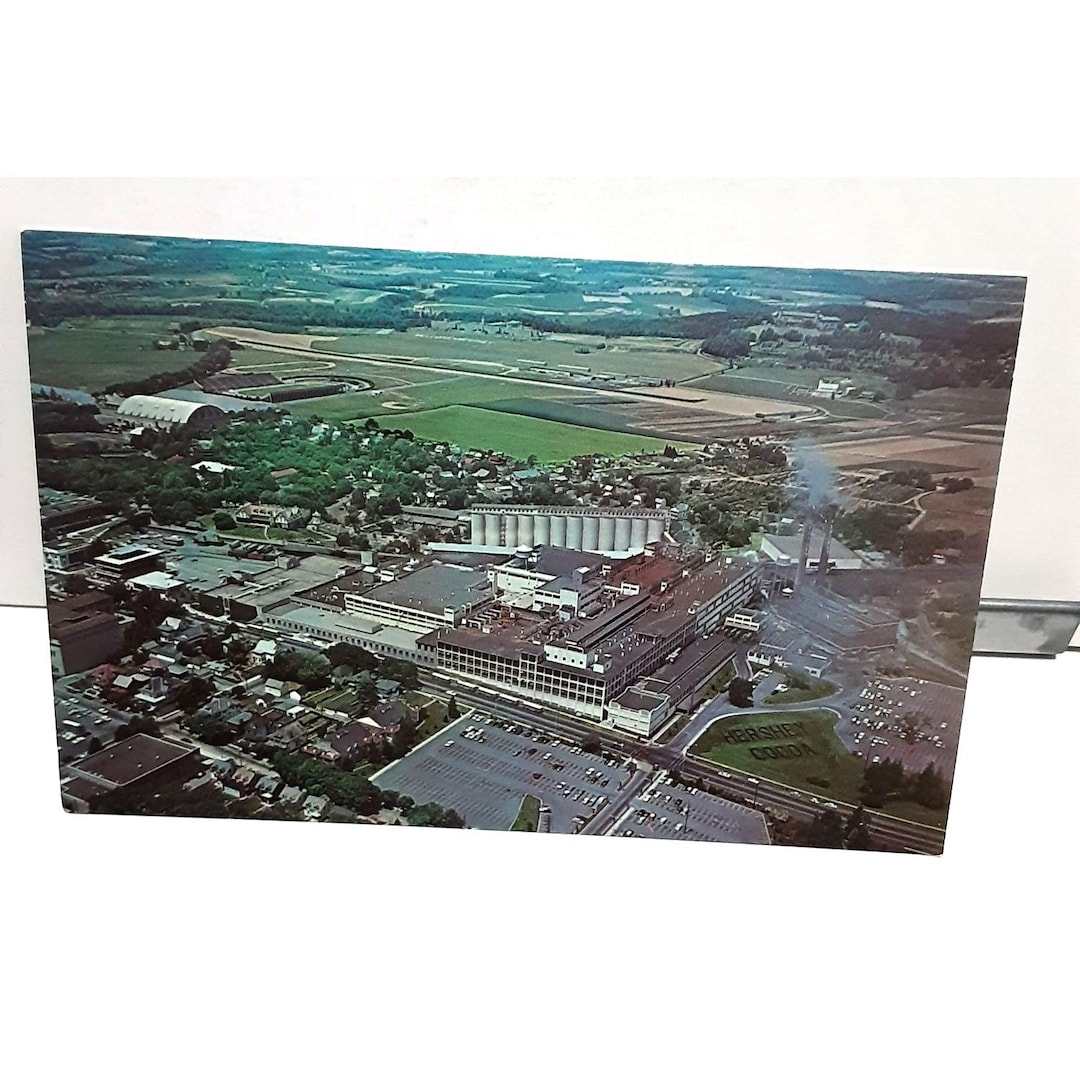 Vintage C 1960s Hershey Chocolate Corporation Hershey Pennsylvania Post Card - Etsy