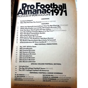 1971 Sport Pro Football Almanac Magazine 49ers Brodie Willard Namath - Etsy