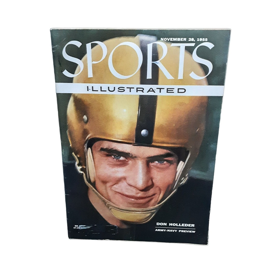 Sports Illustrated November 28 1955 Don Holleder Army Swimsuits - Etsy