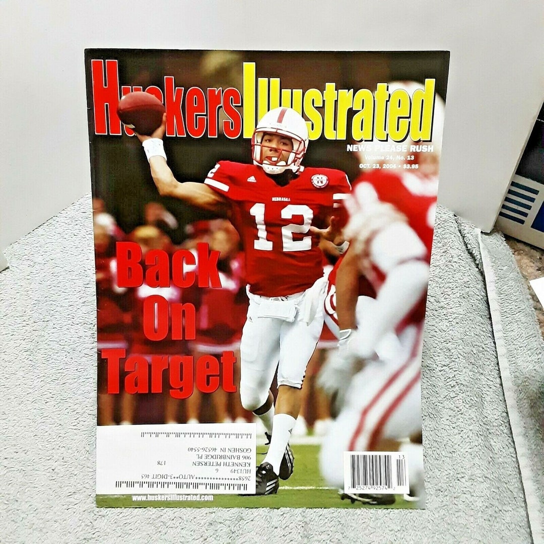Nebraska Cornhuskers Huskers Illustrated October 23 2004 Joe Dailey - Etsy