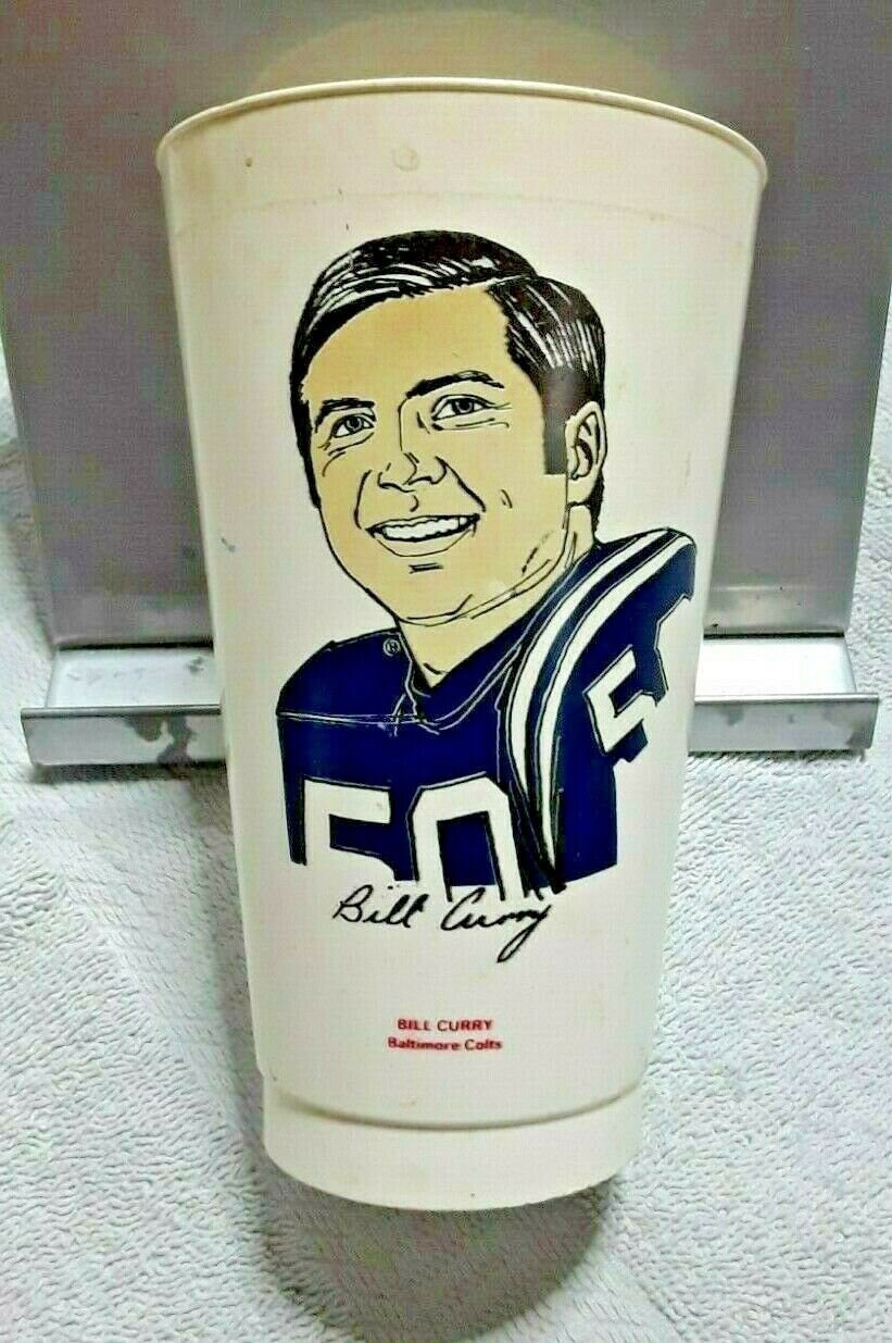 Vintage Bill Curry Baltimore Colts 1972 7/11 7-11 Plastic - Etsy