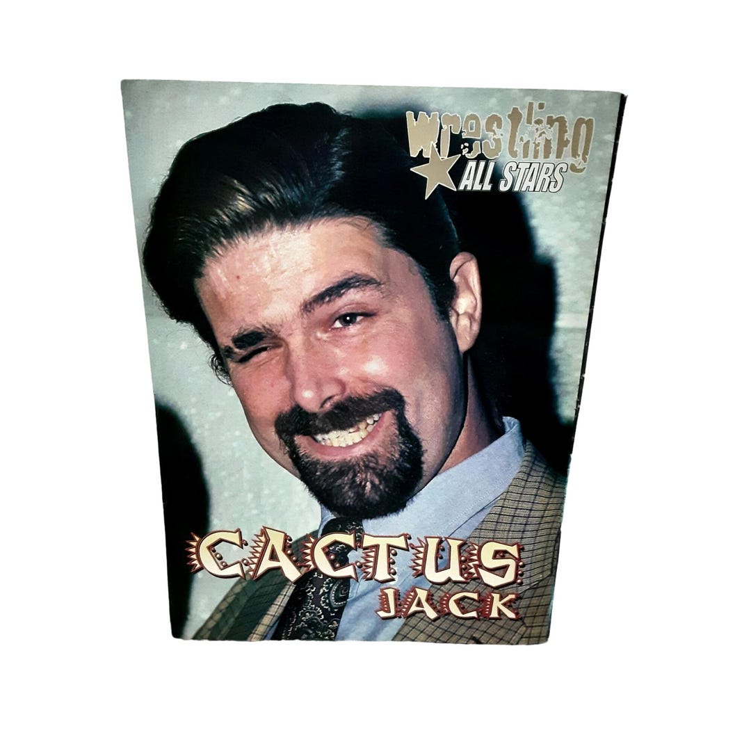 1999 Cactus Jack Wrestling All Star Magazine Photo Pin Up - Etsy