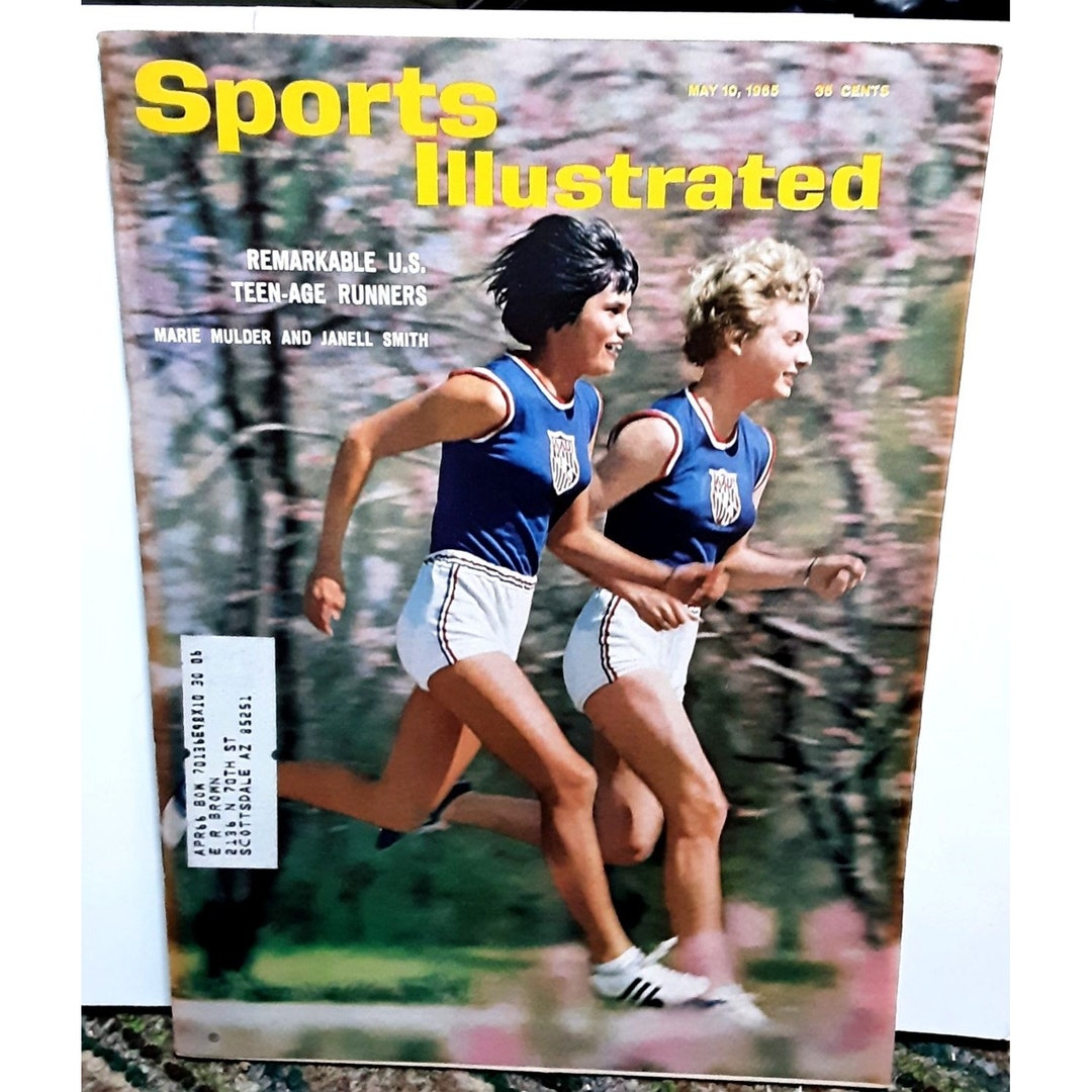 Sports Illustrated May 10 1965 Teen Runners Marie Mulder Janell Smith ...