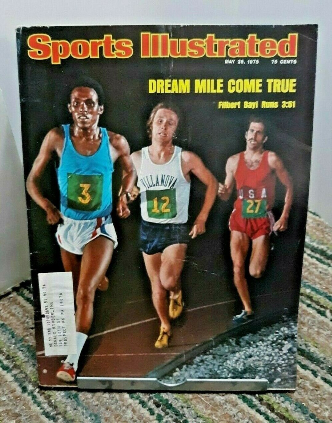 Sports Illustrated May 26 1975 Filbert Bayi Track Record of Jim Ryun ...