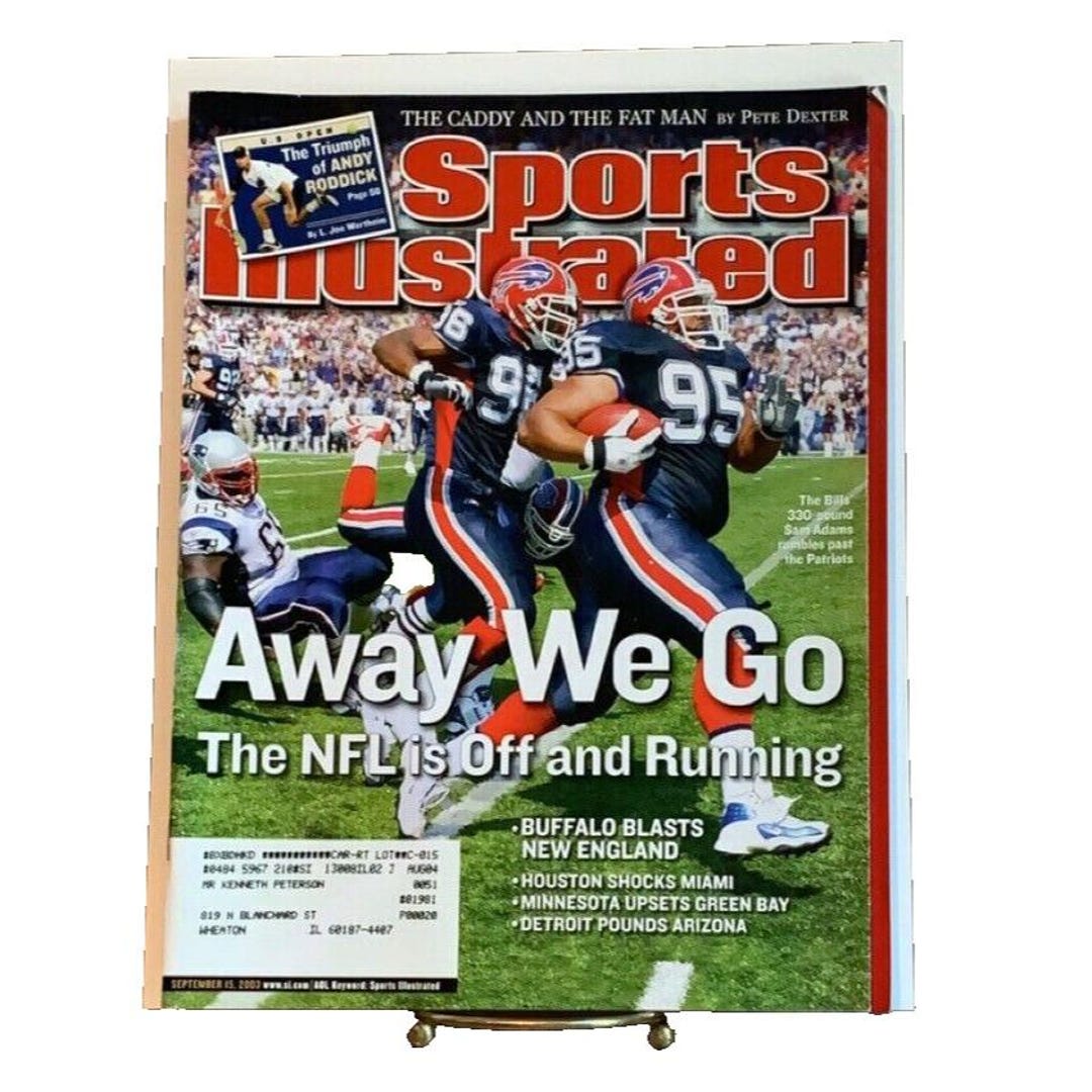 Sports Illustrated September 15 2003 Sam Adams Buffalo Bills - Etsy