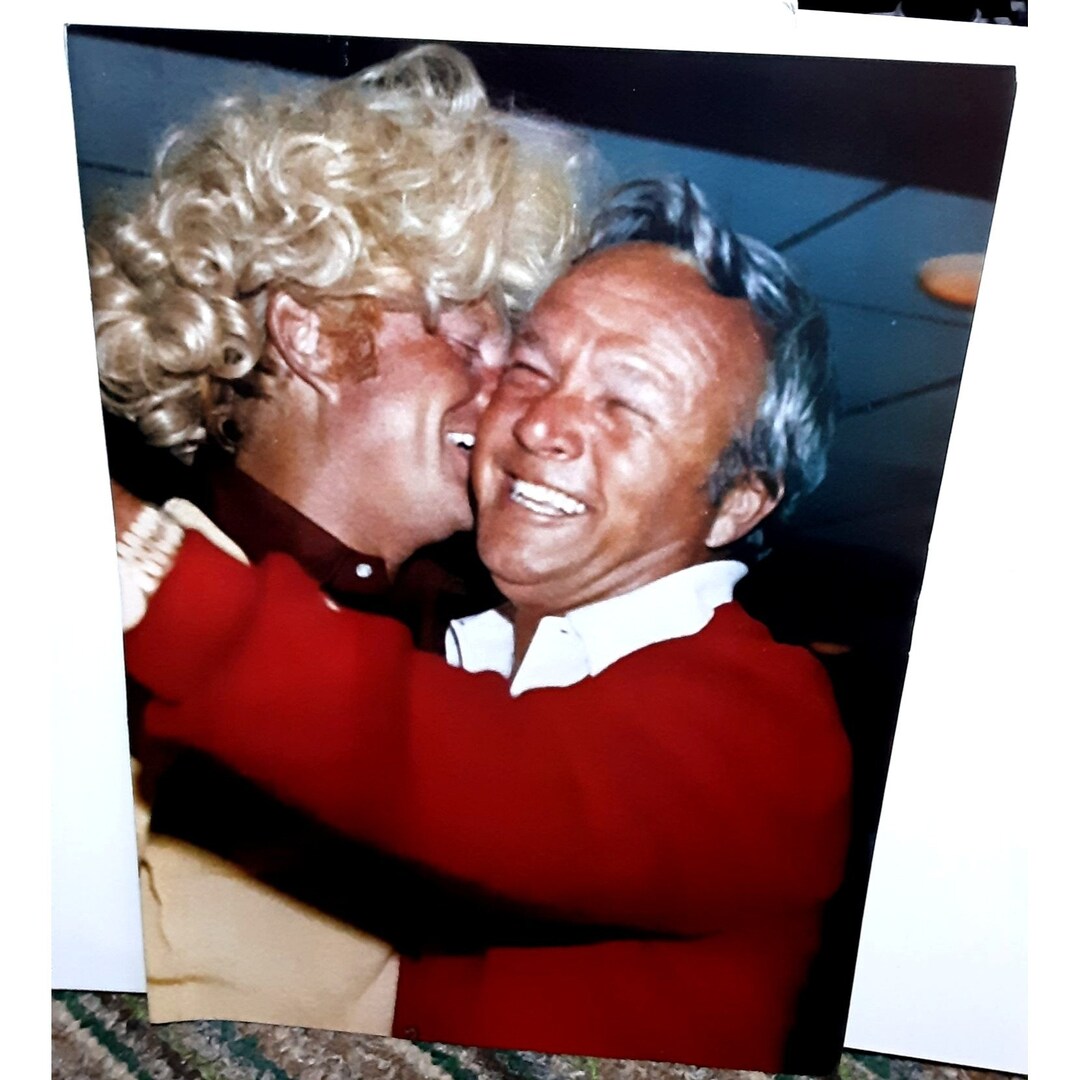 1972 Sports Illustrated Arnold Palmer With Jack Nicklaus Wig Mag Print ...