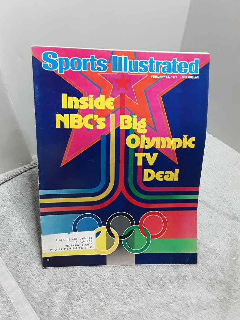 Sports Illustrated Magazine February 21 1977 NBC TV Olympic - Etsy