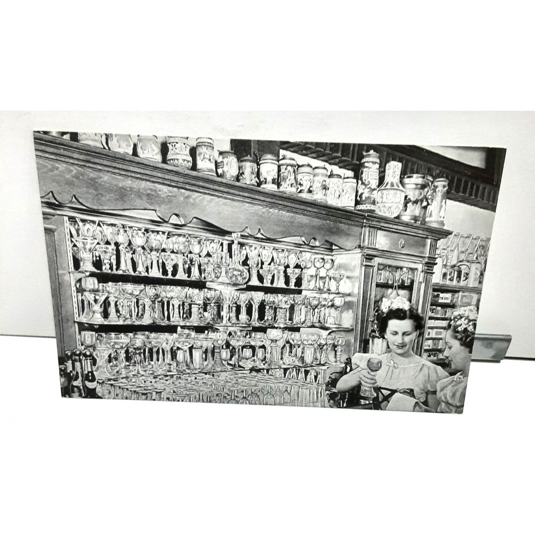 Vintage C 1930s Karl Ratzschs German Cooking Restaurant Post Card - Etsy