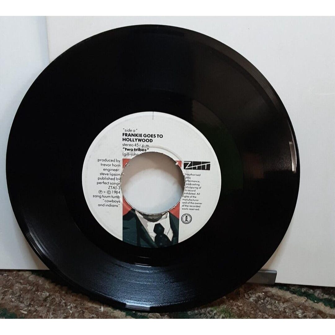 Frankie Goes to Hollywood Twio Tribes 45 Record 1984 - Etsy