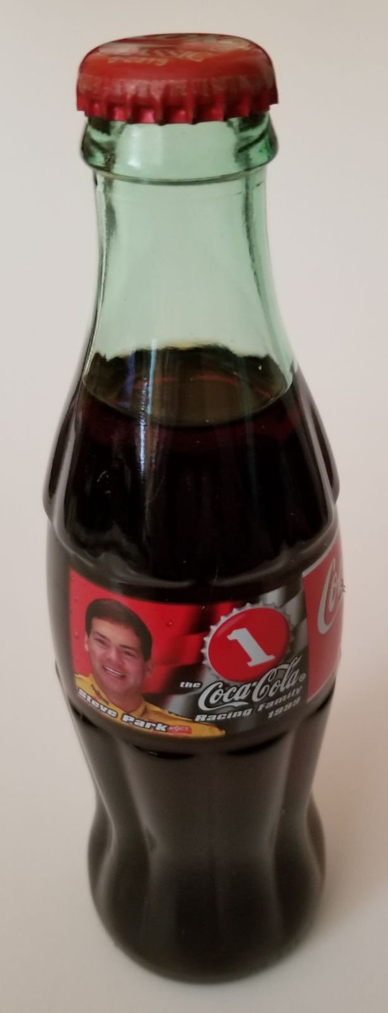 Steve Park Nascar Coca Cola Classic Bottle UNOPENED 1999 - Etsy