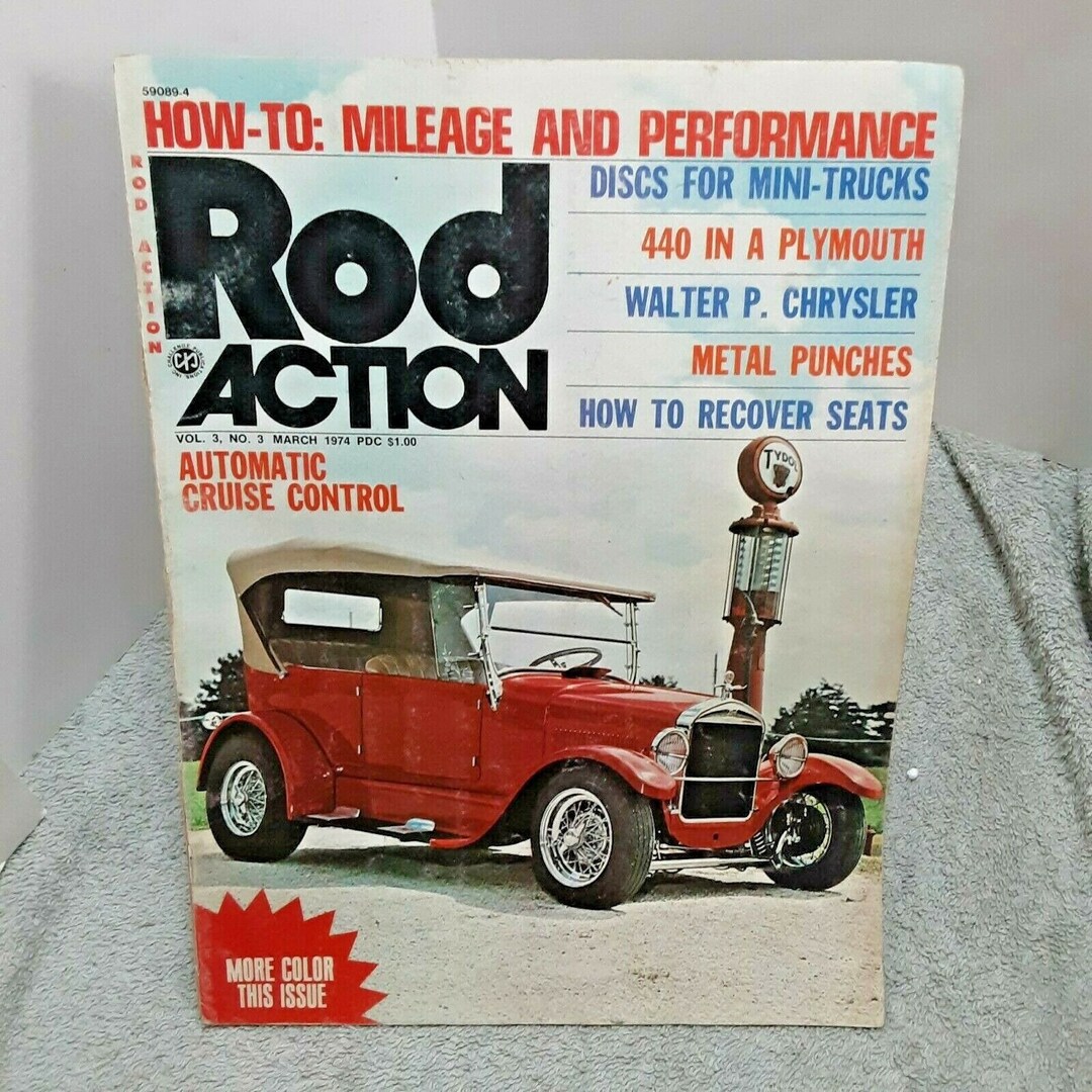 Rod Action Magazine March 1974 - Etsy