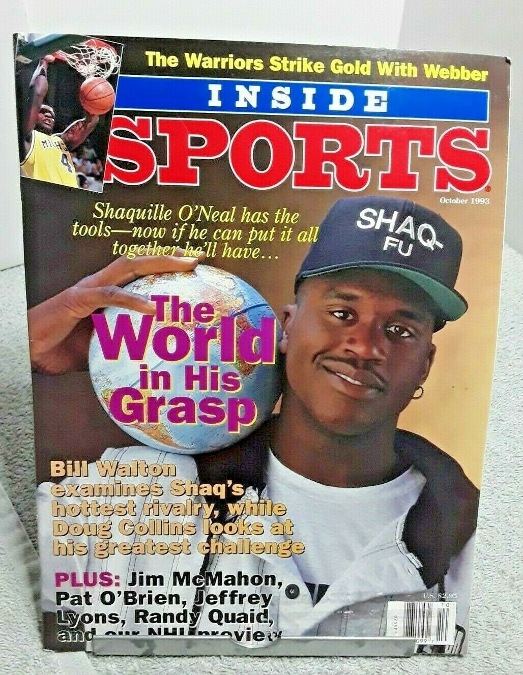 Sports Collectibles Inside Sports Magazine October 1993 Shaq Shaquille ...