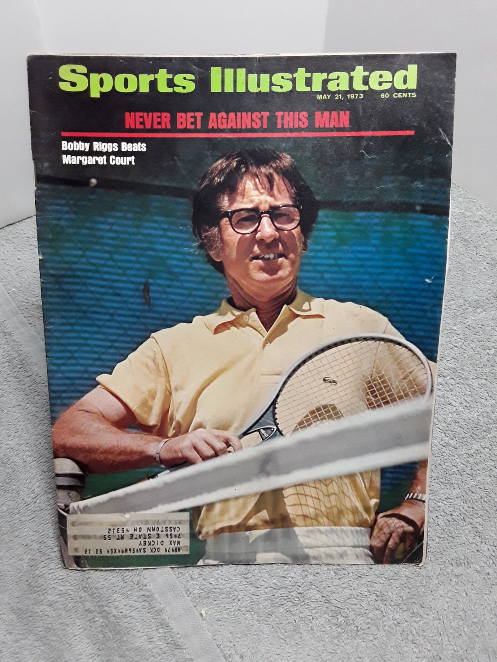 Sports Illustrated May 21 1973 Bobby Riggs Tennis Vintage - Etsy