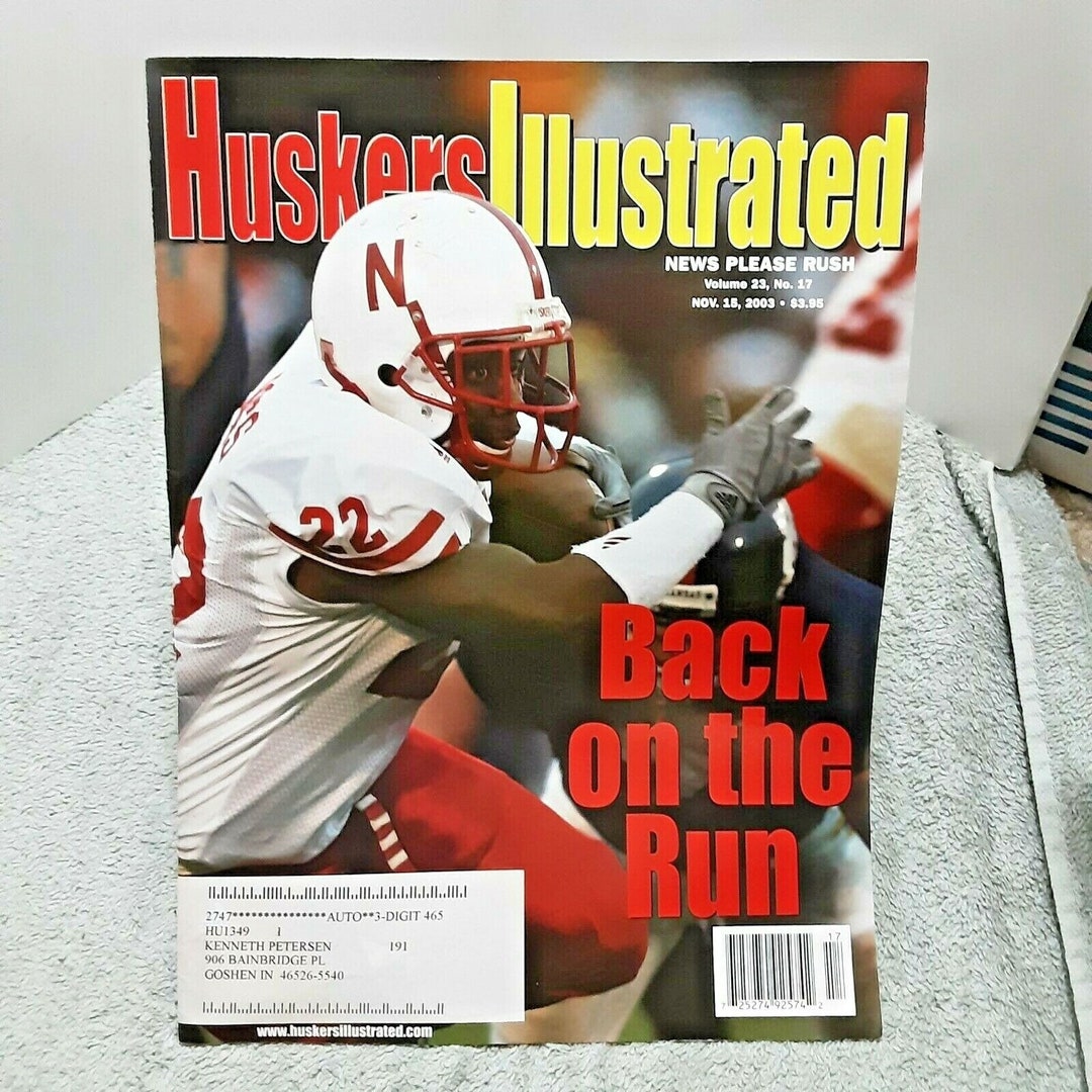 Nebraska Cornhuskers Huskers Illustrated November 15 2003 Cory Ross - Etsy