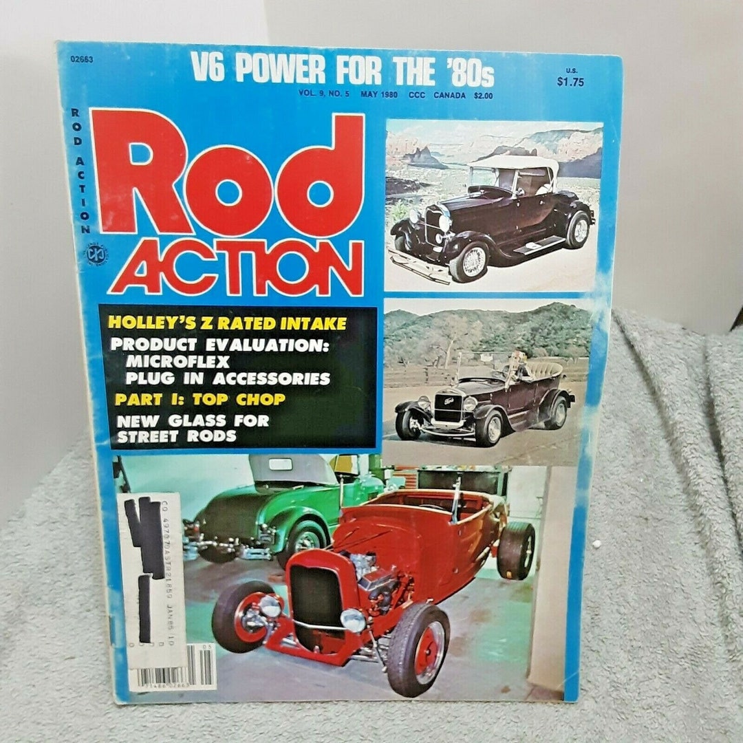 Rod Action Magazine May 1980 Hot Rods and Classic Cars - Etsy