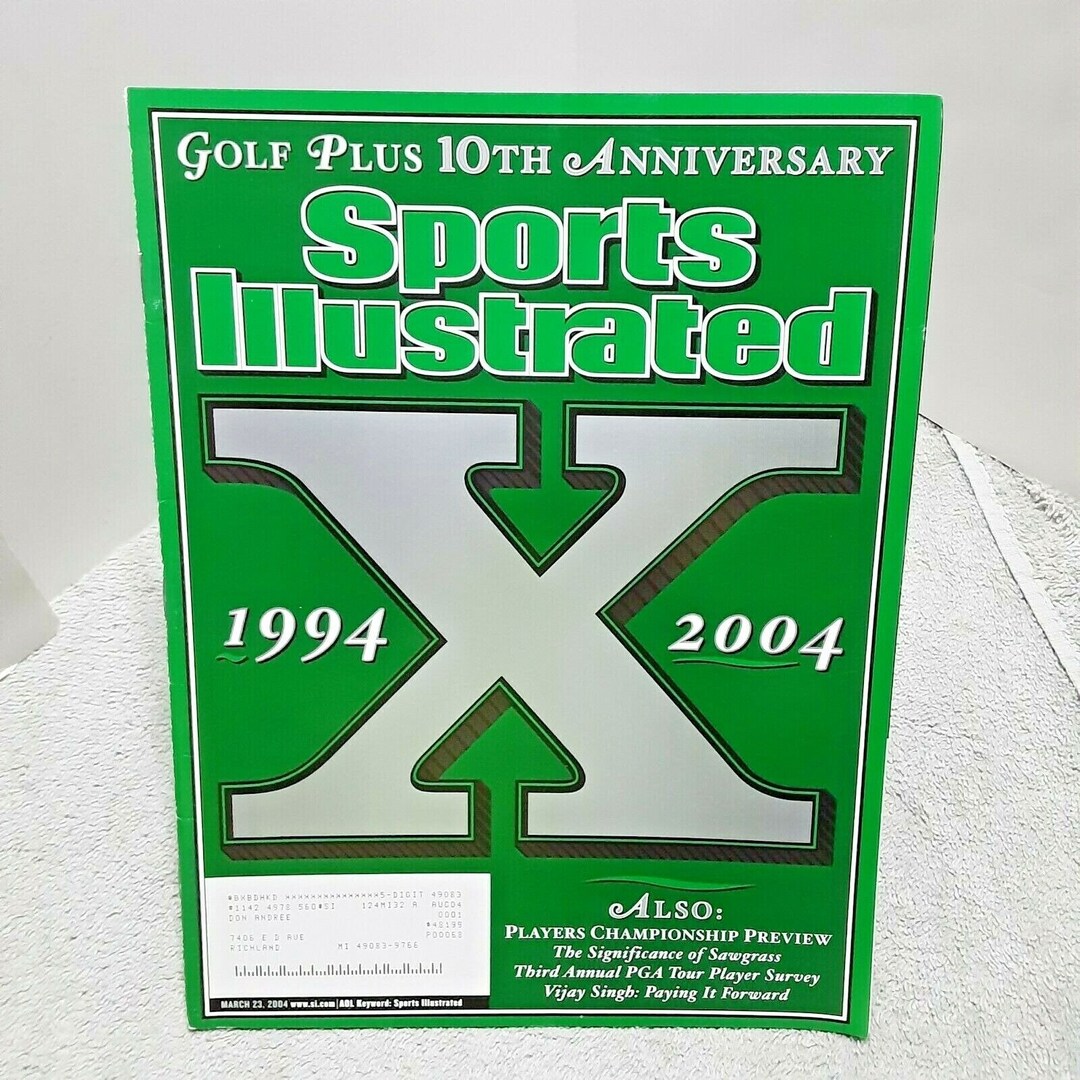 Sports Illustrated Magazine May 23 2004 Golf Plus 10th Anniversary ...