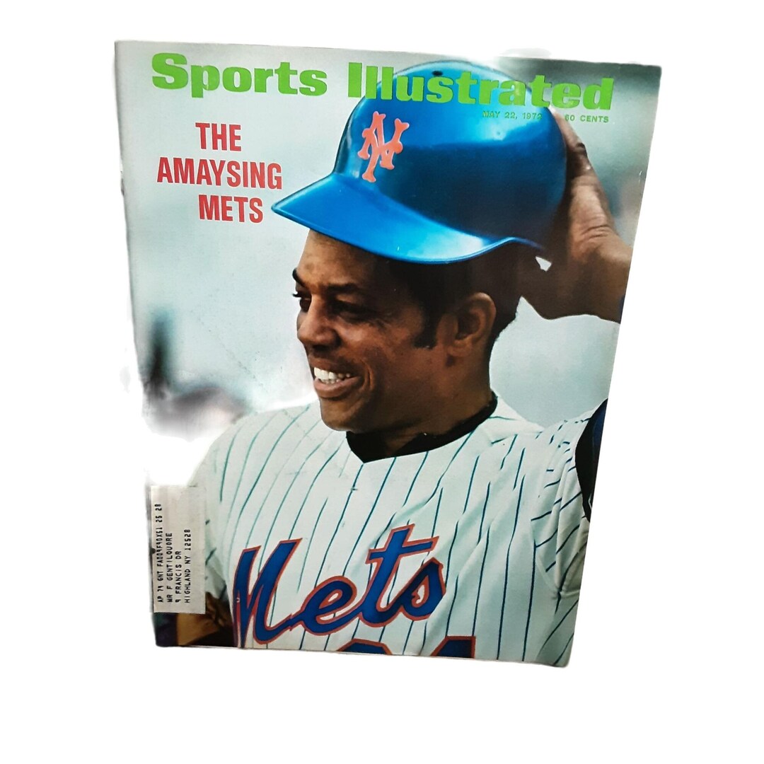 Sports Illustrated May 1972 Willie Mays New York Mets Plus Indianapolis ...