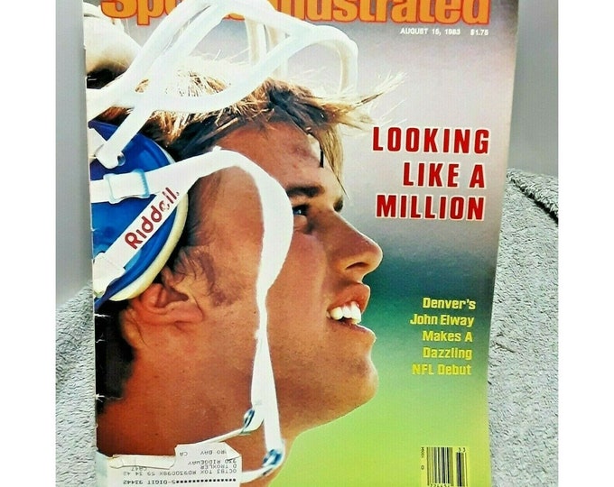 Sports Illustrated August 15 1983 John Elway Denver Broncos - Etsy