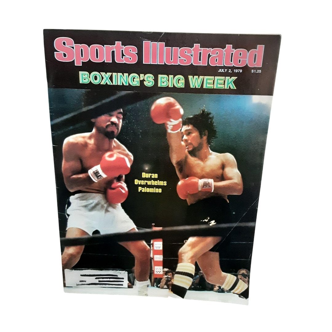 Sports Illustrated July 2 1979 Boxing Big Week Roberto Duran Palomino ...
