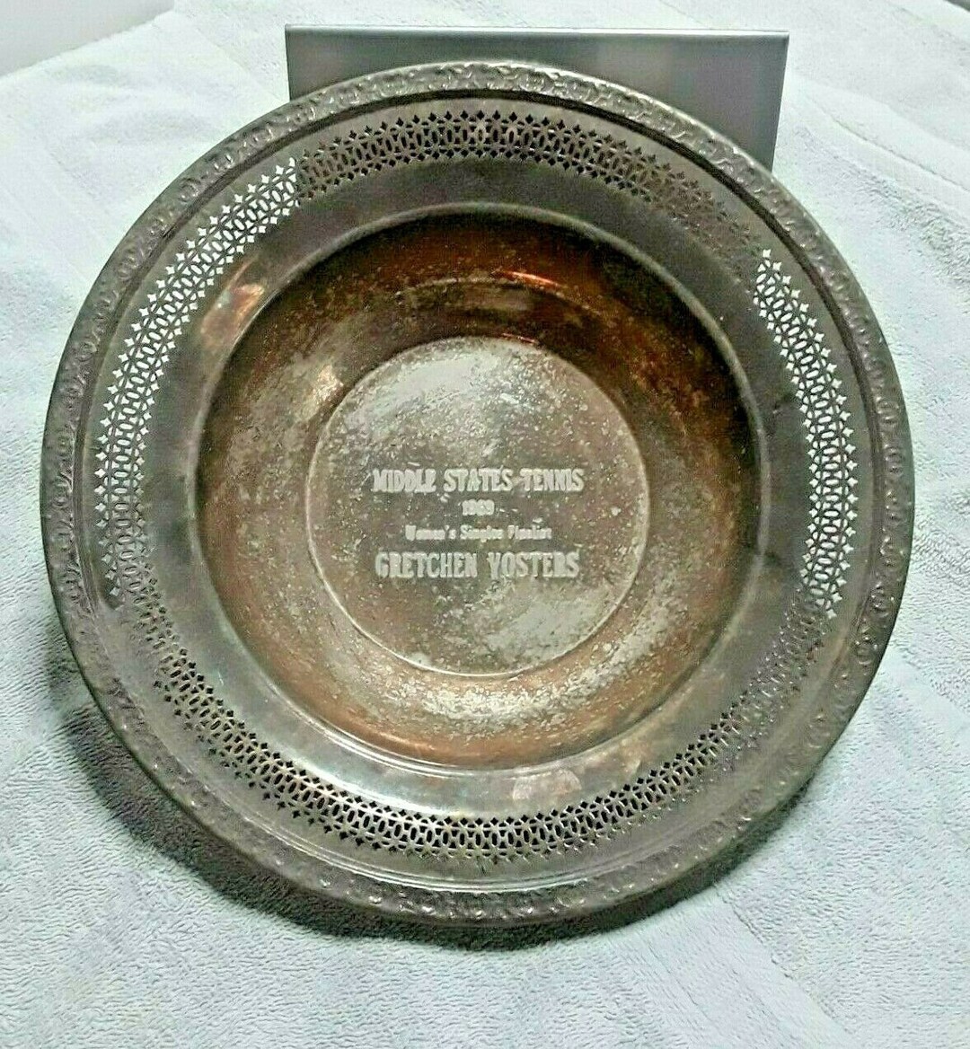 Gretchen Vosters Middle States Tennis 1969 Womens Singles Finalist Reed ...